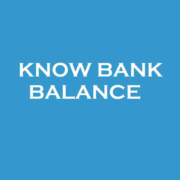 CHECK FREE SBI/SBBJ ACCOUNT BALANCE - Sarkari Doctor
